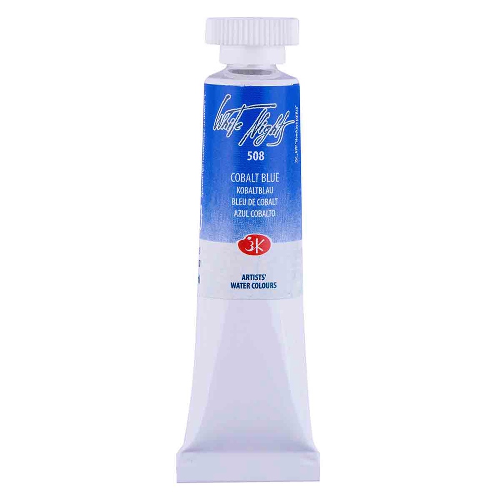 Aquarela Profissional Nevskaya Palitra White Nights Tubo 508 Cobalt ...