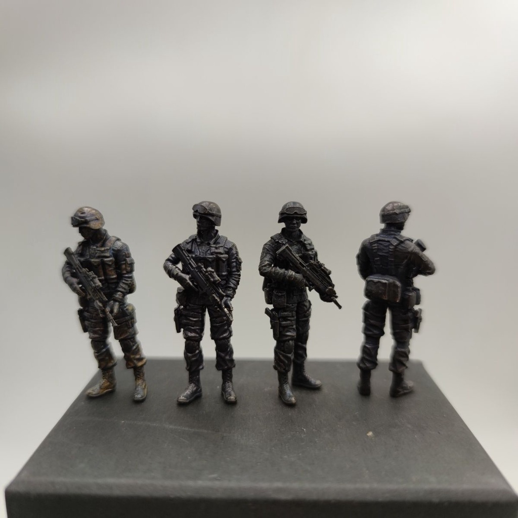 Forças Especiais De Cobre Puro Swat Soldado Minifigure Weapon Boy ...