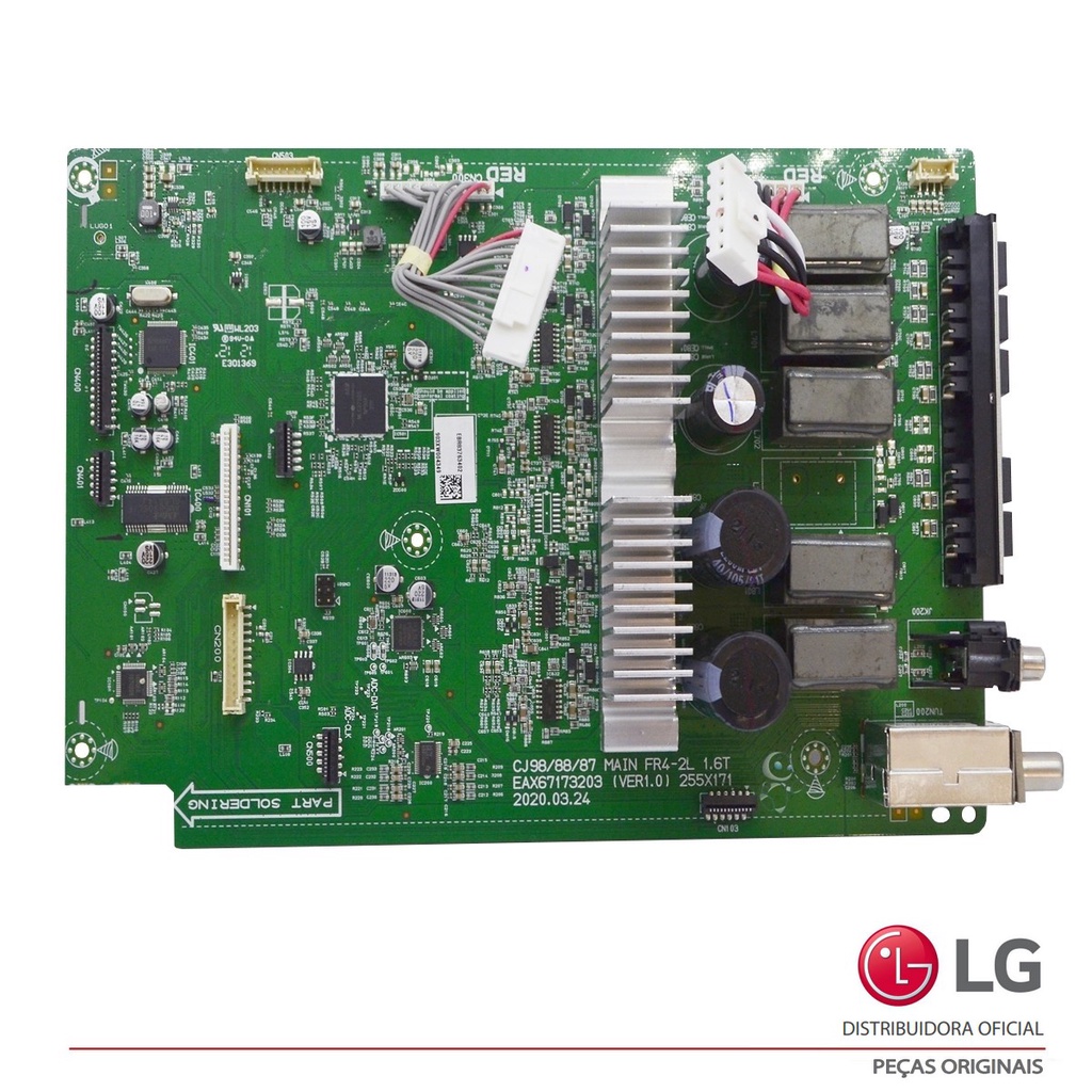 PLACA PRINCIPAL LG CJ88 EBR83763402 EBR83763406 EBR83763415 CRB38123801 ...