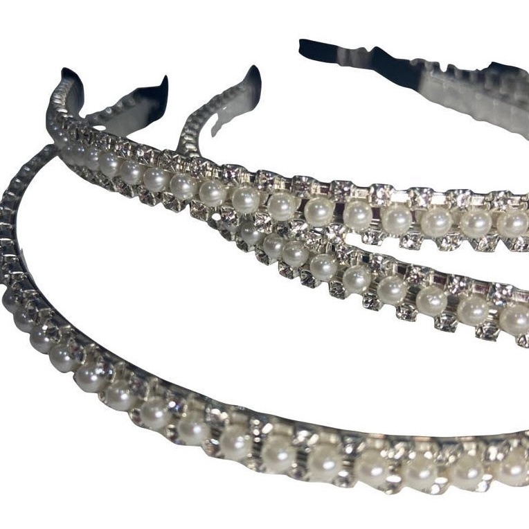 TIARA NOIVA DE LUXO PRATEADA, COM STRASS E PEDRARIA | Shopee Brasil