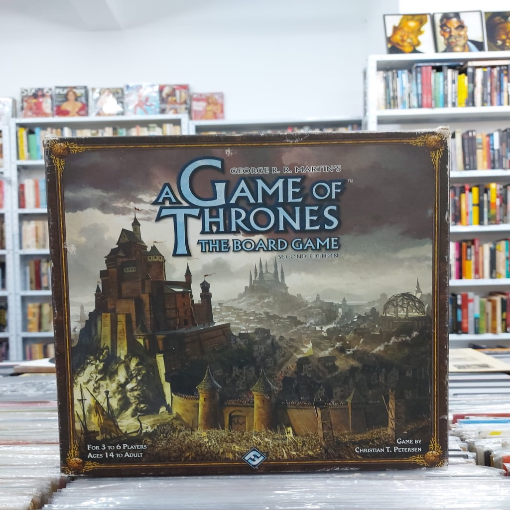 Jogo de Tabuleiro Game of Thrones the Board Game Second Edition autor ...