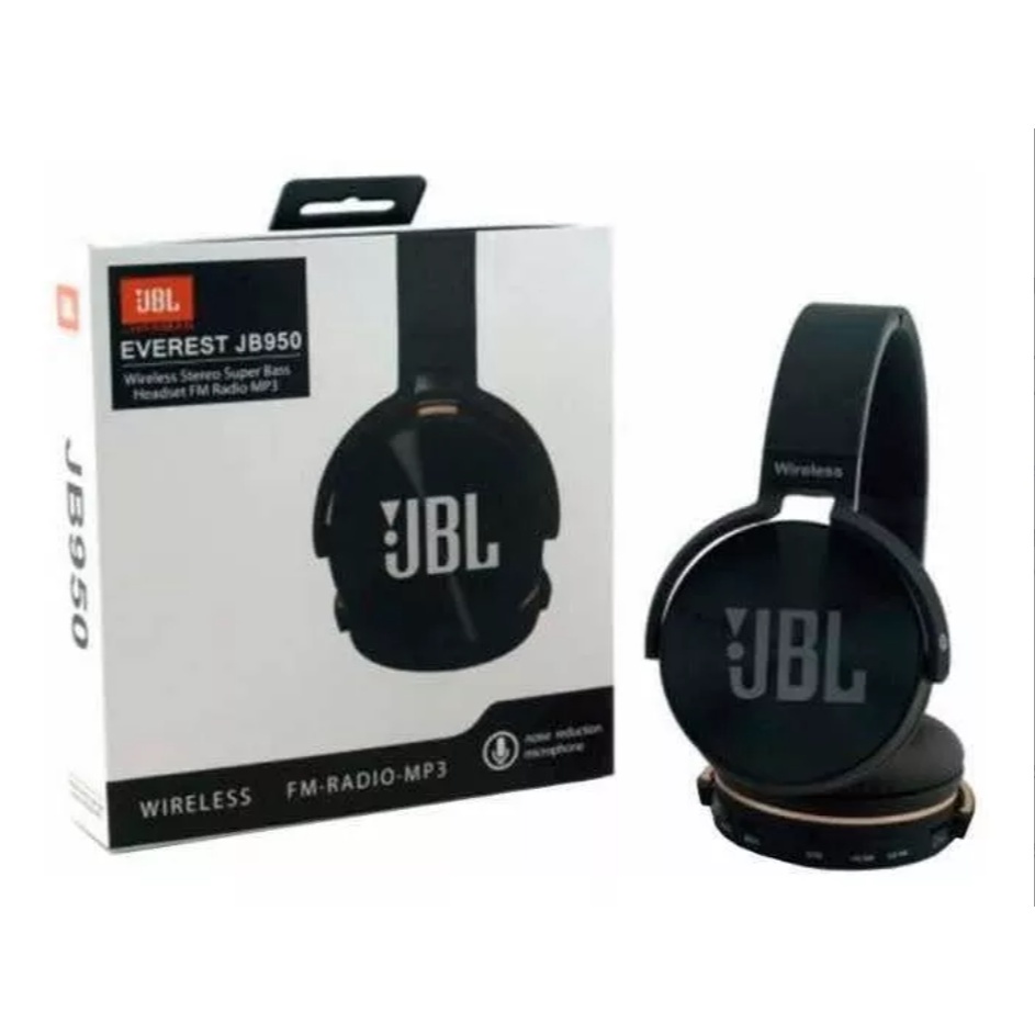 Fone De Ouvido Jbl Jb950 preto Bluetooth Sem Fio | Shopee Brasil