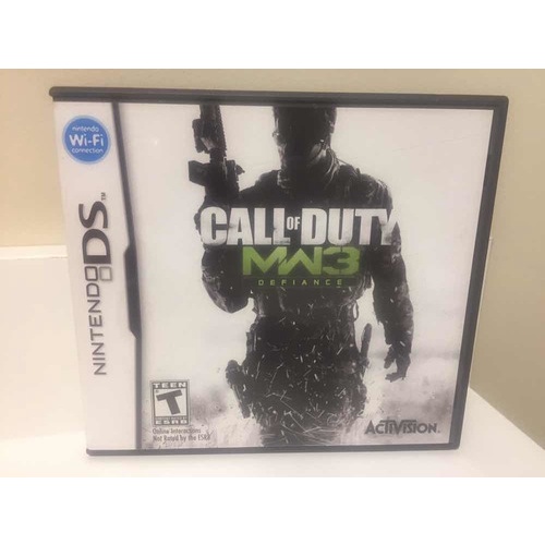 Call Of Duty Mw3 Nintendo Ds | Shopee Brasil
