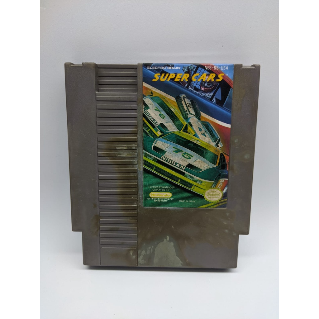 Jogo Super cars nintendo nes 72 pinos original | Shopee Brasil