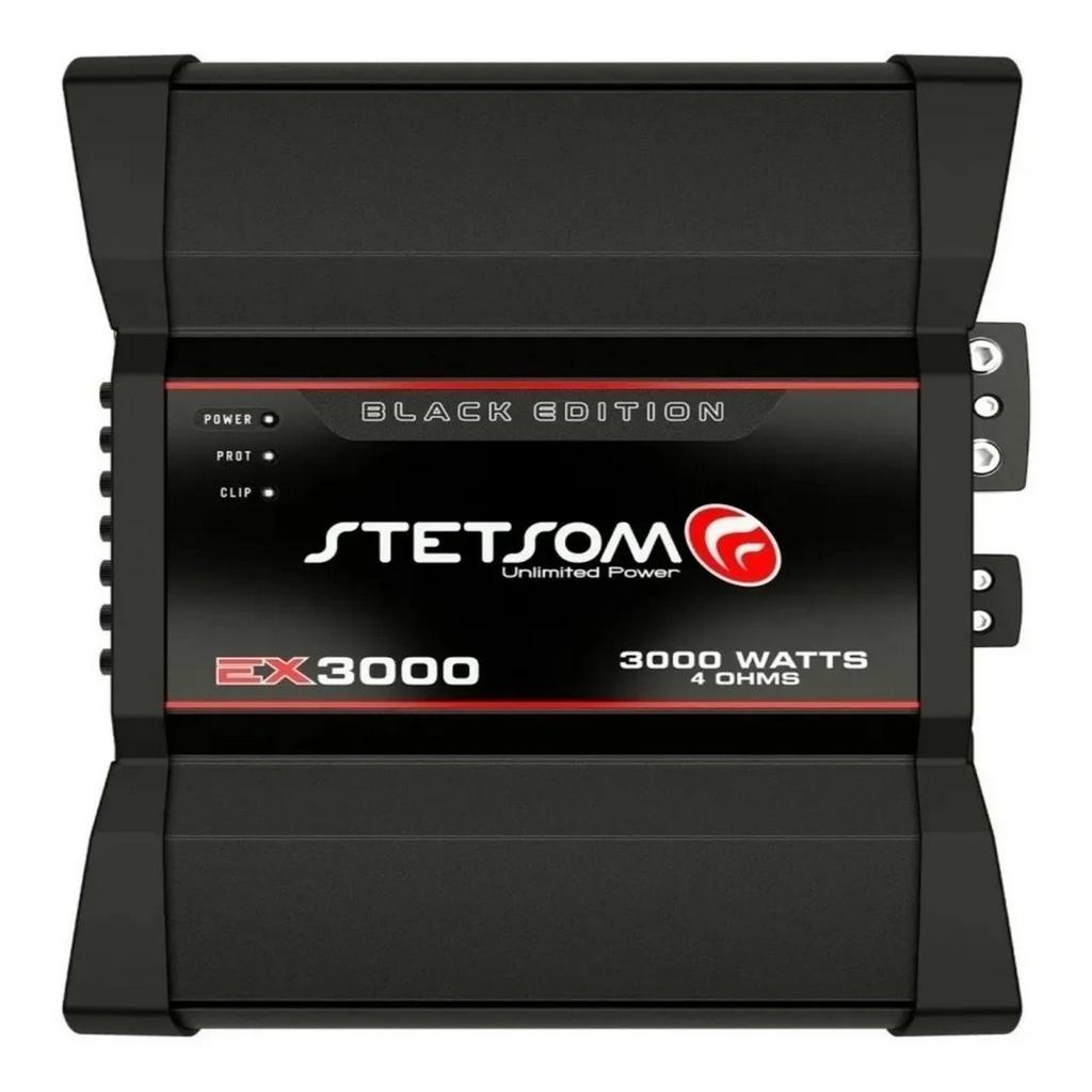 Módulo Amplificador Stetsom Ex3000EQ Black Edition 3000W Rms 1C 4Ohms ...