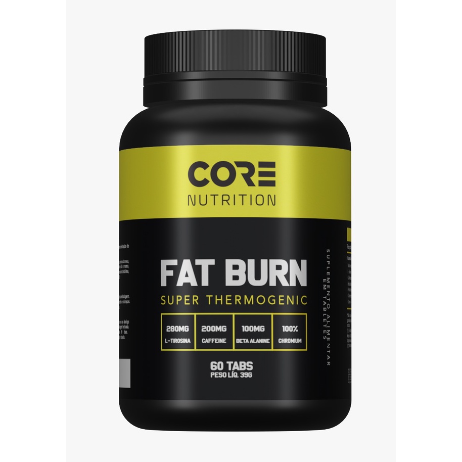 Fat Burn 60 Tabs Core Nutrition | Shopee Brasil