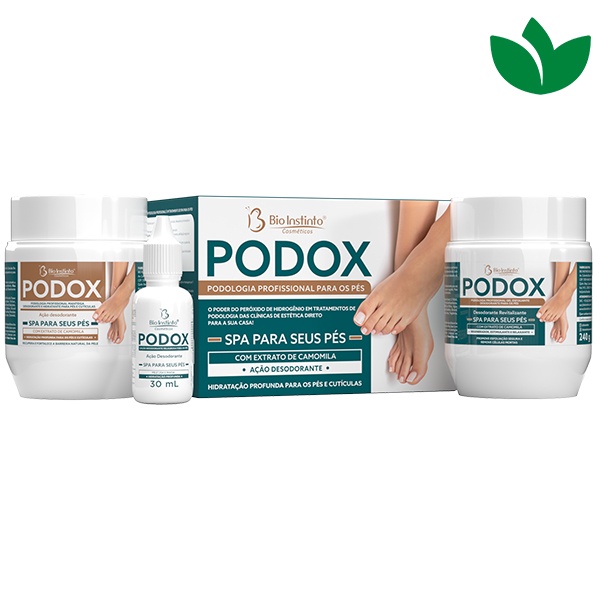 Kit Podox Spa Para Seus Pés Bio Instinto | Shopee Brasil