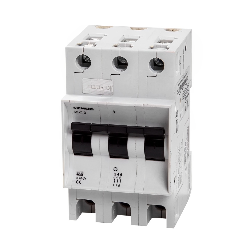 Disjuntor Tripolar DIN Curva C 10a a 25a 5SX1 SIEMENS | Shopee Brasil