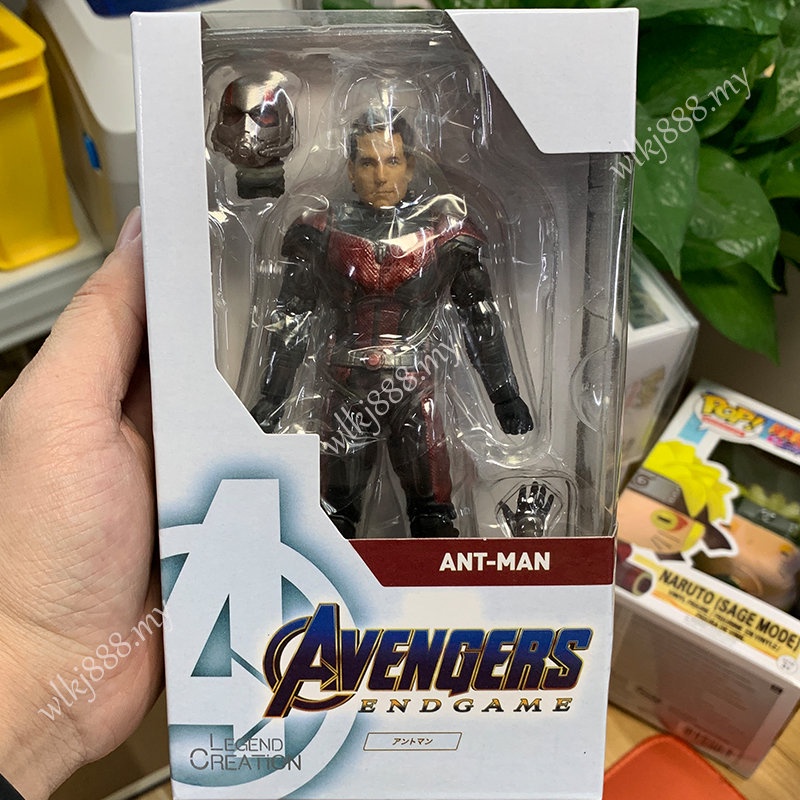 SHF Marvel Avengers 4 Ant Man Captain America Iron Man Hulk Thor Thanos ...