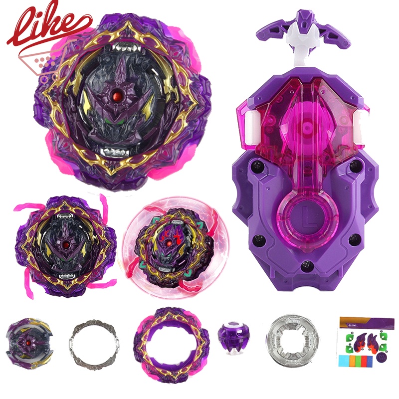 Beyblade Burst BU Booster B-206 Barricade Lucifer with B-184 Launcher ...