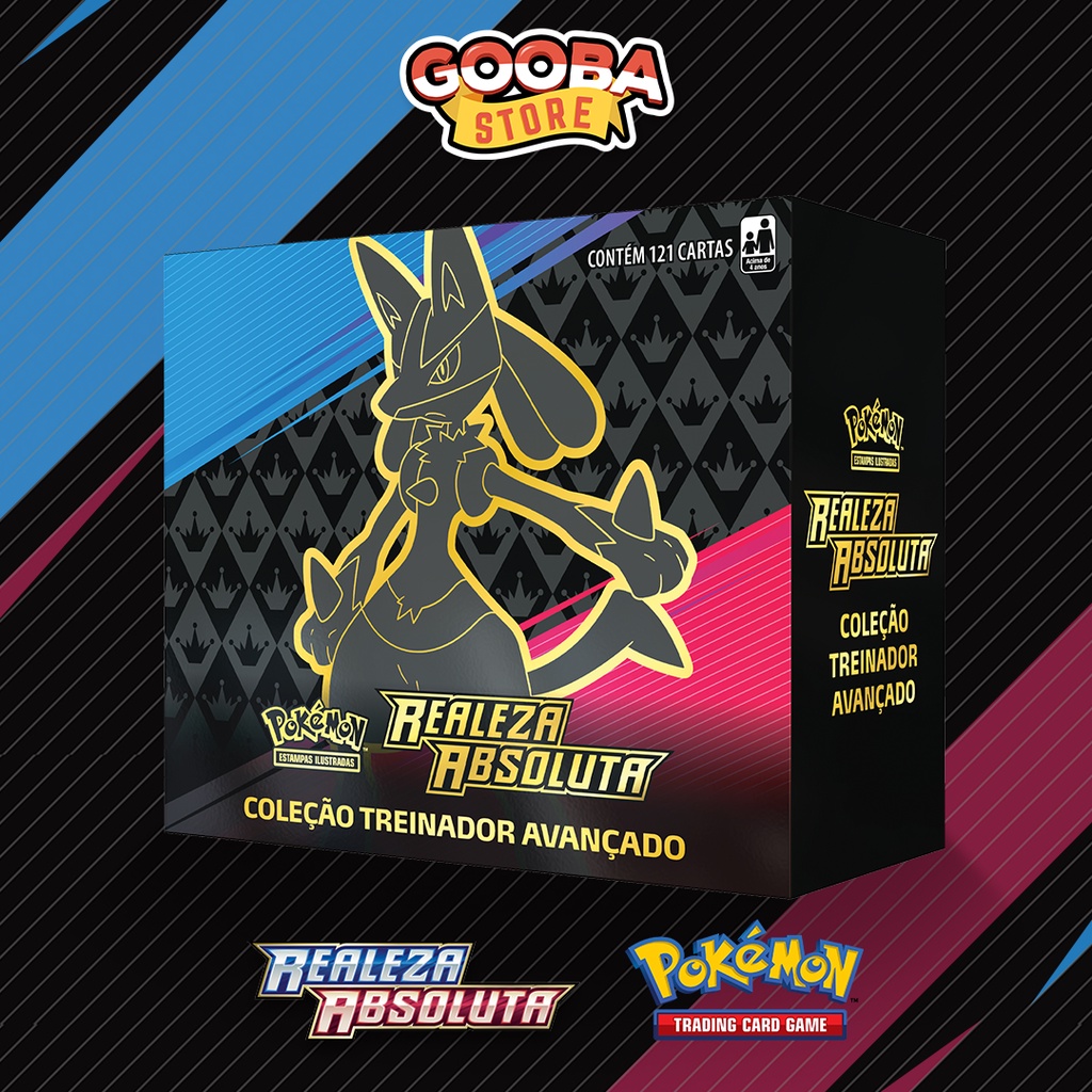 ETB - Pokémon Treinador Avançado Lucario EE12.5 - Realeza Absoluta ...