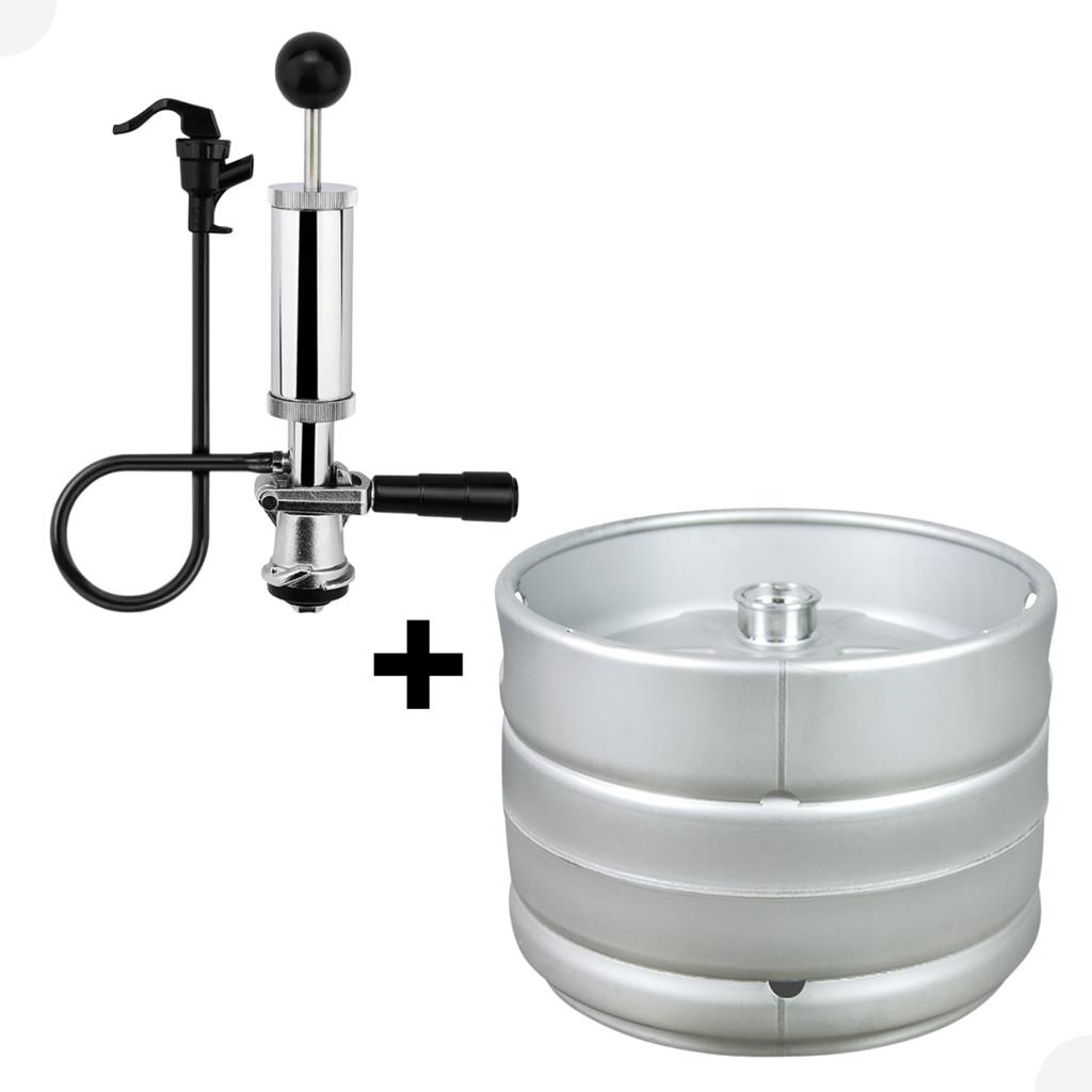 Barril De Chop Tipo S Europeu 20 Litros + Bomba Extratora | Shopee Brasil
