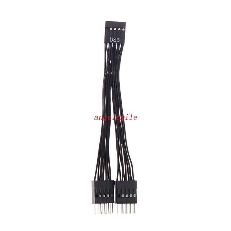 Ace Usb 9-pin One-in-two Splitter for PC Motherboard Usb Expansion ...