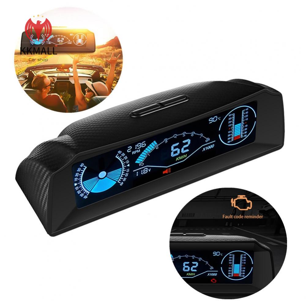 X90-OBD version high-definition vehicle mounted HUD head up display vehicle horizontal slope ...