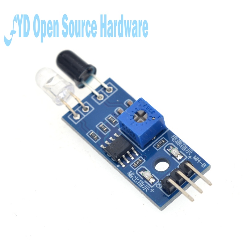 Módulo Sensor Infravermelho Para Evitar Obstáculos O Robô Arduino Smart ...