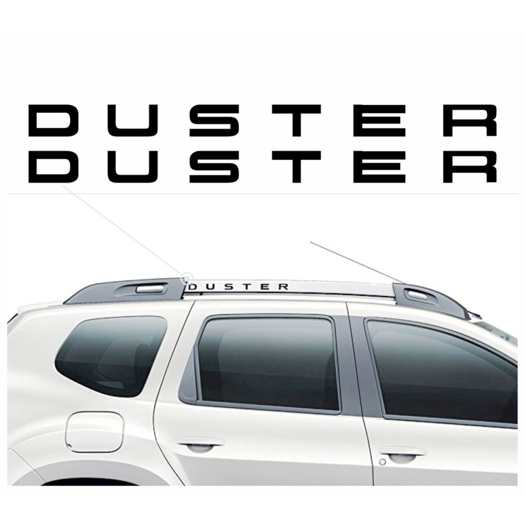 Adesivo Renault Duster Emblema Rack Bagageiro Rack Teto | Shopee Brasil