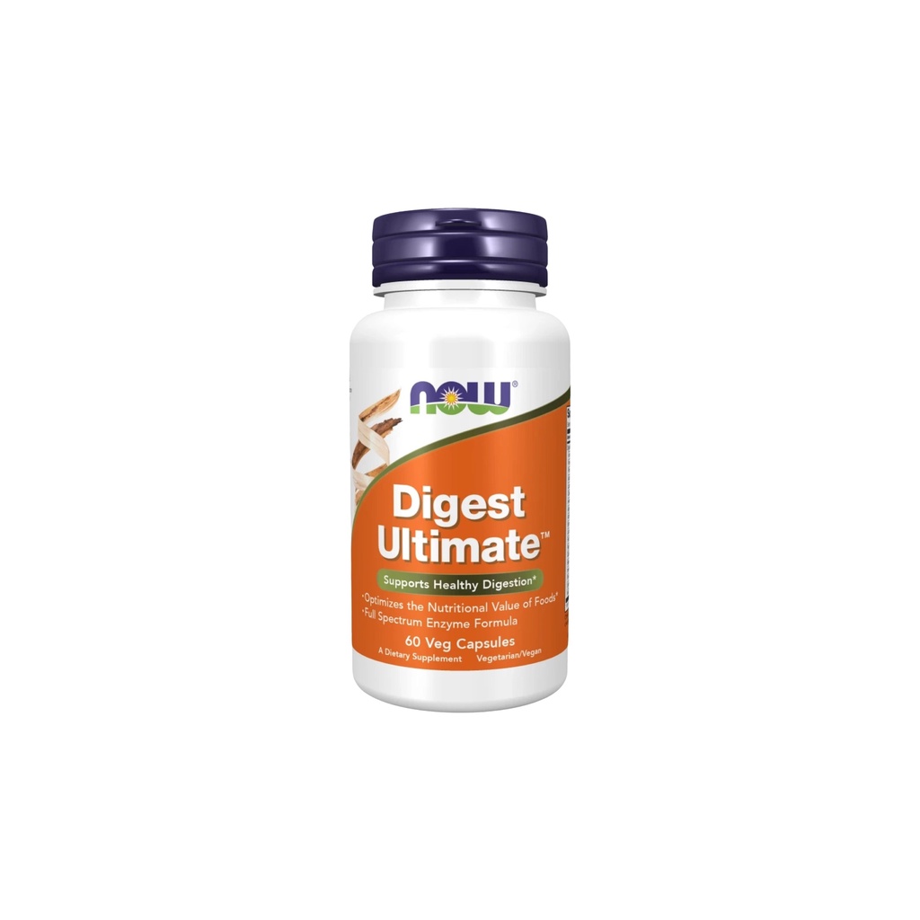 Digest Ultimate Enzimas digestivas 60 capsulas - Now Foods | Shopee Brasil