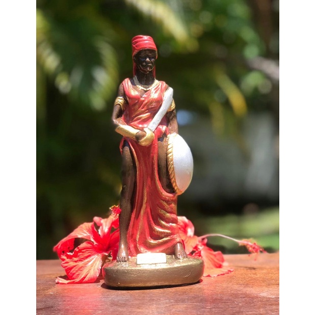 Imagem Orixá Obá (23cm) - Candomblé/Umbanda | Shopee Brasil