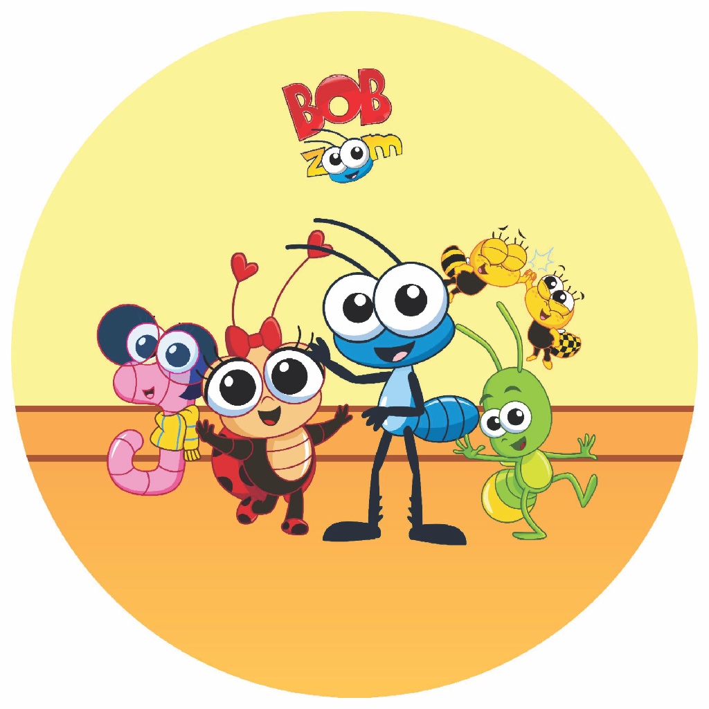 Painel Festa Redondo Sublimado 3d Tecido C/elástico 1,5 Diam BOB ZOOM | Shopee Brasil