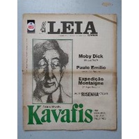Jornal Leia Livros Número 50: Kavafis de José Onofre; Jair Leo Piantino ...