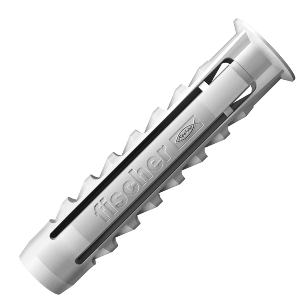 Bucha Nylon Fischer 12 mm SX 12x60 - Pacote com 150 Unidades | Shopee ...