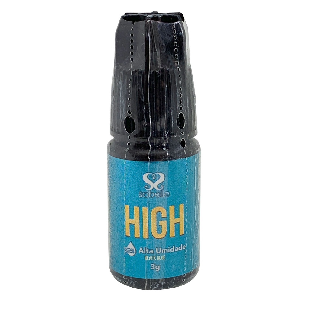 Cola Extensão de cílios Sobelle High Black Pack 3ml | Shopee Brasil