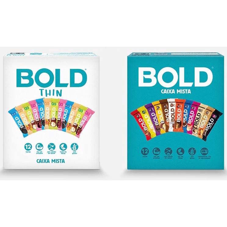 Bold Bar Caixa Mista + Bold Thin Caixa Mista - Combo Surreal | Sabor ...
