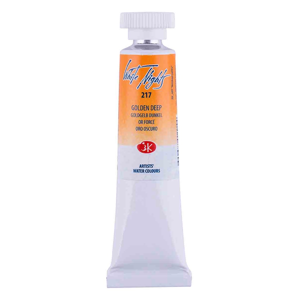 Aquarela Profissional Nevskaya Palitra White Nights Tubo 217 Golden ...