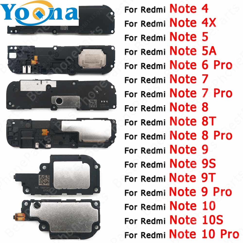 Alto-Falante Original Para Xiaomi Redmi Nota 10 Pro 10S 9 9S 9T 8 8T 7 ...