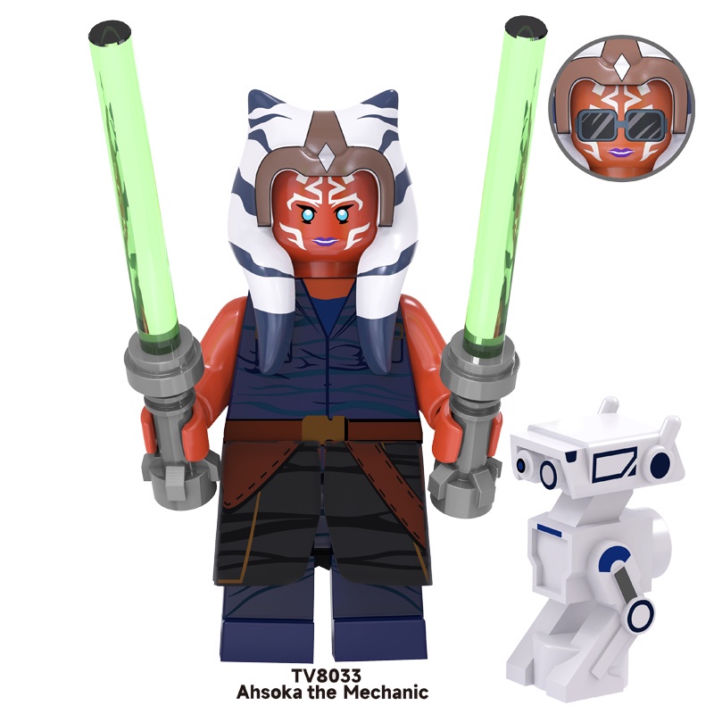 Mandaloriano Quente Com Grogu Mini Building Blocks Figuras Peli Motto ...