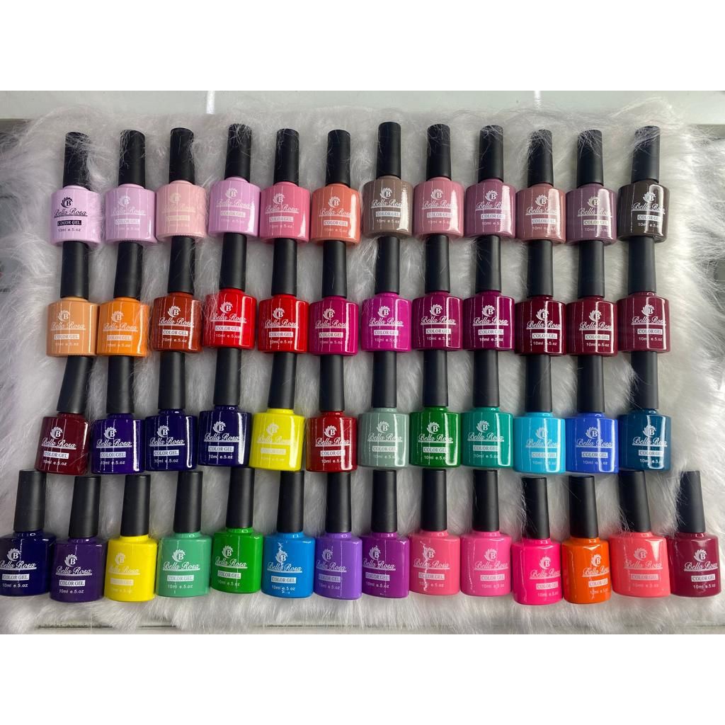 Esmalte Gel Bella Rosa 10ml/Escolha sua Cor | Shopee Brasil
