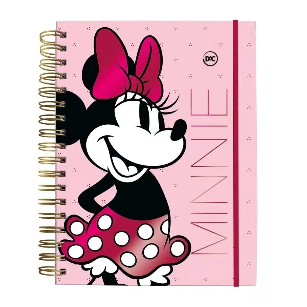 Caderno Smart Espiral 80 Folhas Minnie Mouse Disney | Shopee Brasil