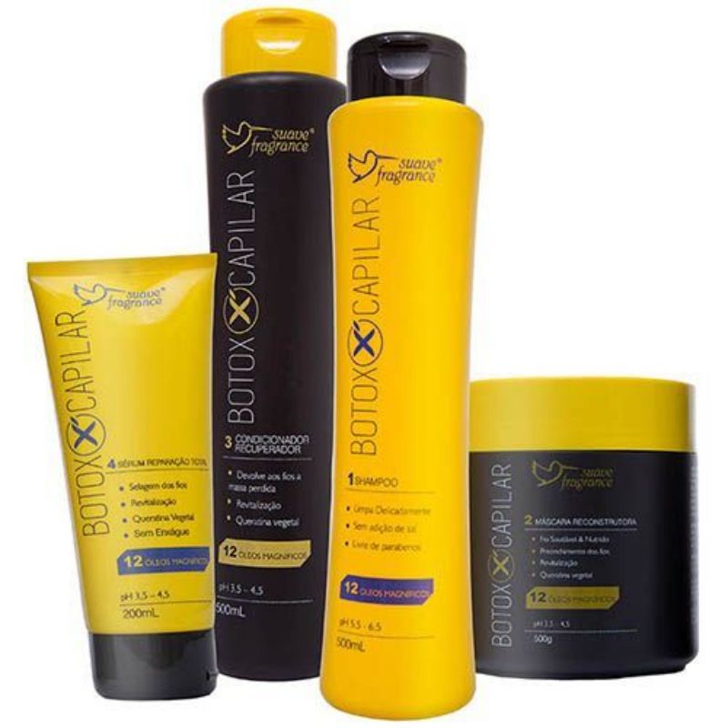 Kit Botox Capilar Suave Fragrance | Shopee Brasil