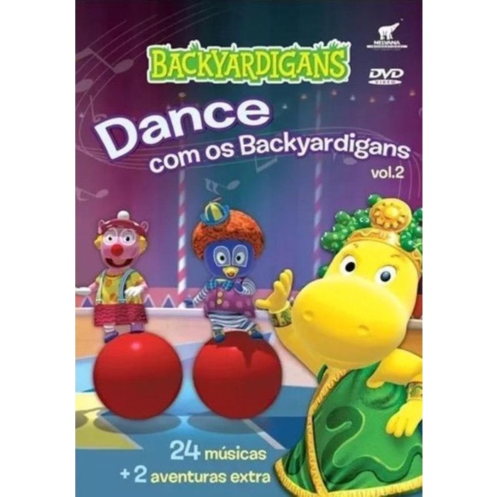 DVD Backyardigans Dance com Os Backyardigans Volume 2 | Shopee Brasil