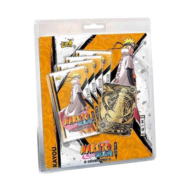 Cartas Naruto Oficiais da Kayou Blister Quádruplo Naruto | Shopee Brasil