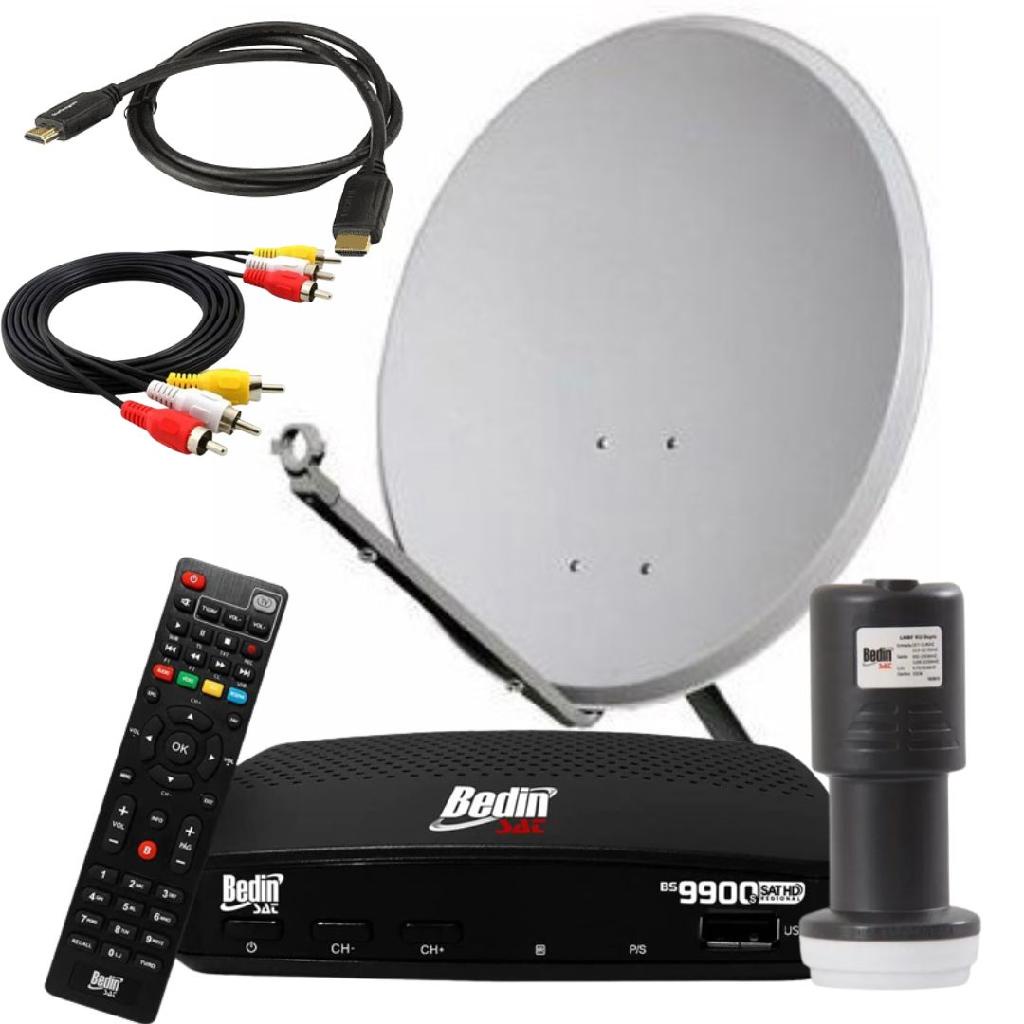 Receptor Digital Full HD Sat HD Regional BS9900 Bedin Sat | Shopee Brasil