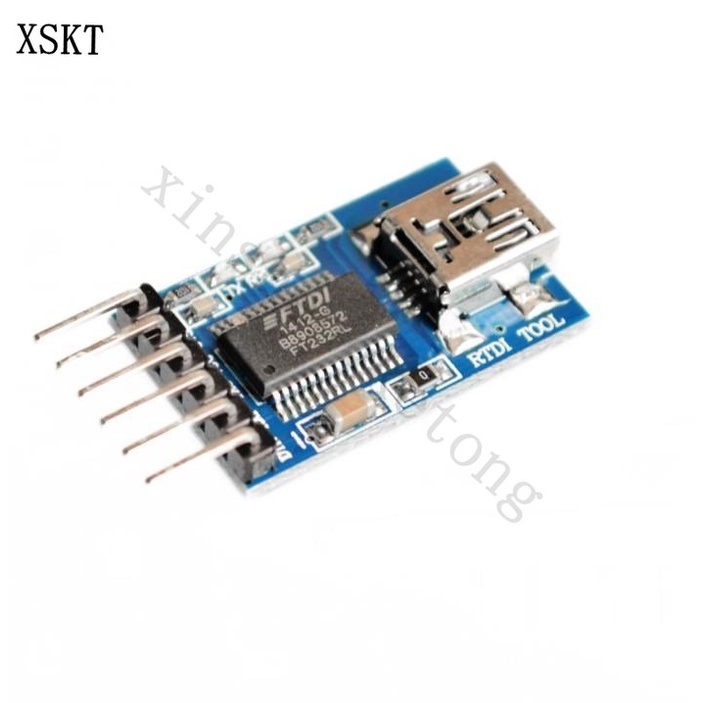 1/5 Pces FT232RL USB Para Módulo Adaptador Serial Arduino RS232 Max232 ...