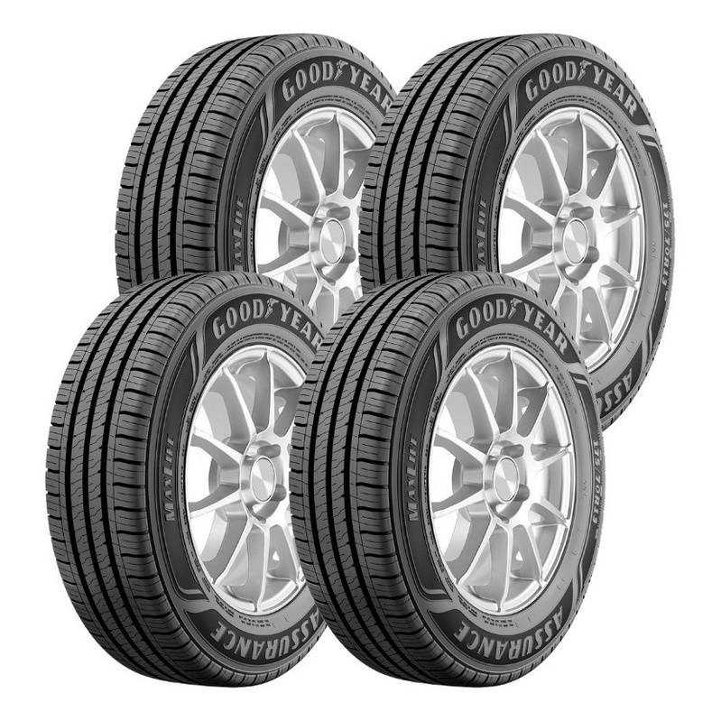 Kit 4 Pneu Goodyear Aro 14 175/65r14 86h Assurance Maxlife com frete a combina envio com ...