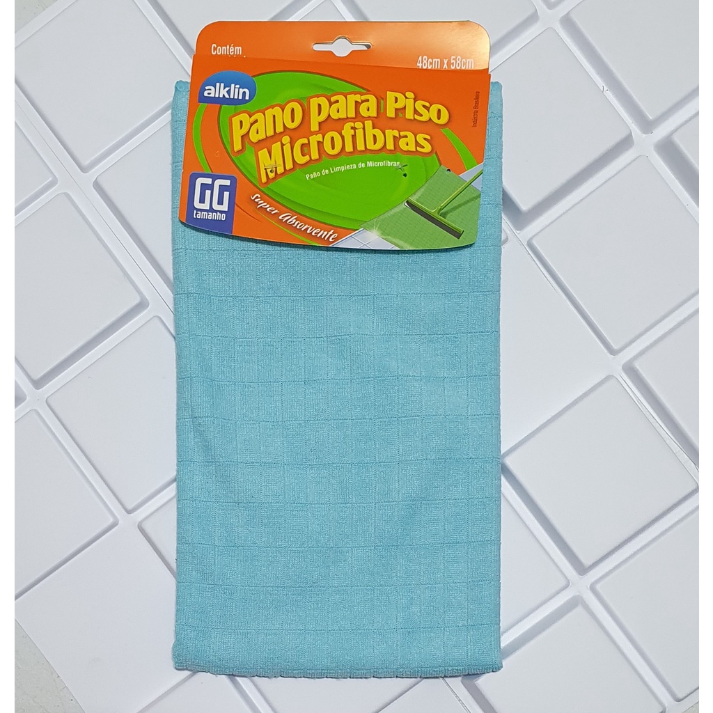PANO MICROFIBRA EXTRA GRANDE ALKLIN 48CM X 58CM | Shopee Brasil