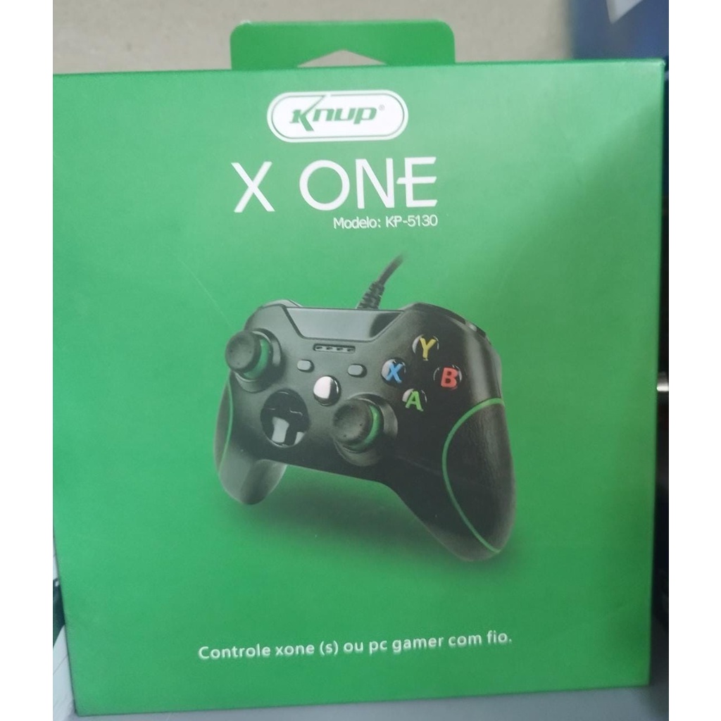 Controle Com Fio Video Game Original Knup | Shopee Brasil