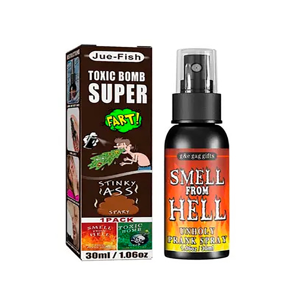 Pegadinha Smell From Hell stinky - perfume do Inferno - Fart peido ma ...