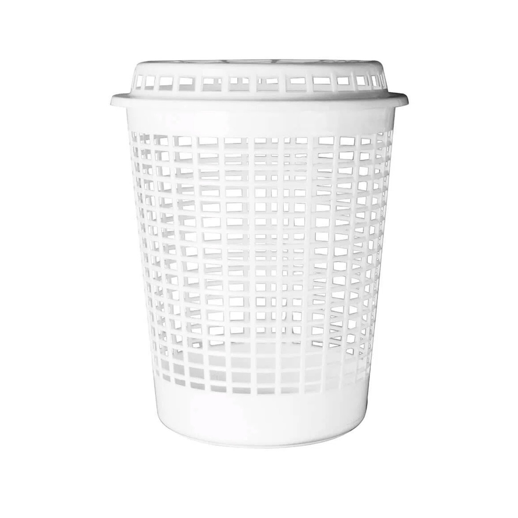 Cesto de Roupas Telado Jaguar 60L Branco | Shopee Brasil