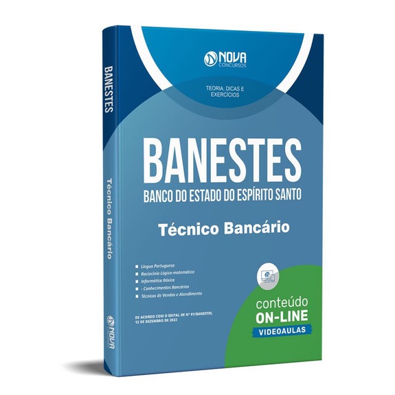 Apostila BANESTES 2023 - Técnico Bancário | Shopee Brasil