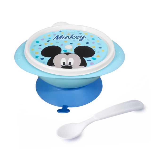 Prato do Mickey Tigela que Gruda na Mesa para Bebês | Shopee Brasil