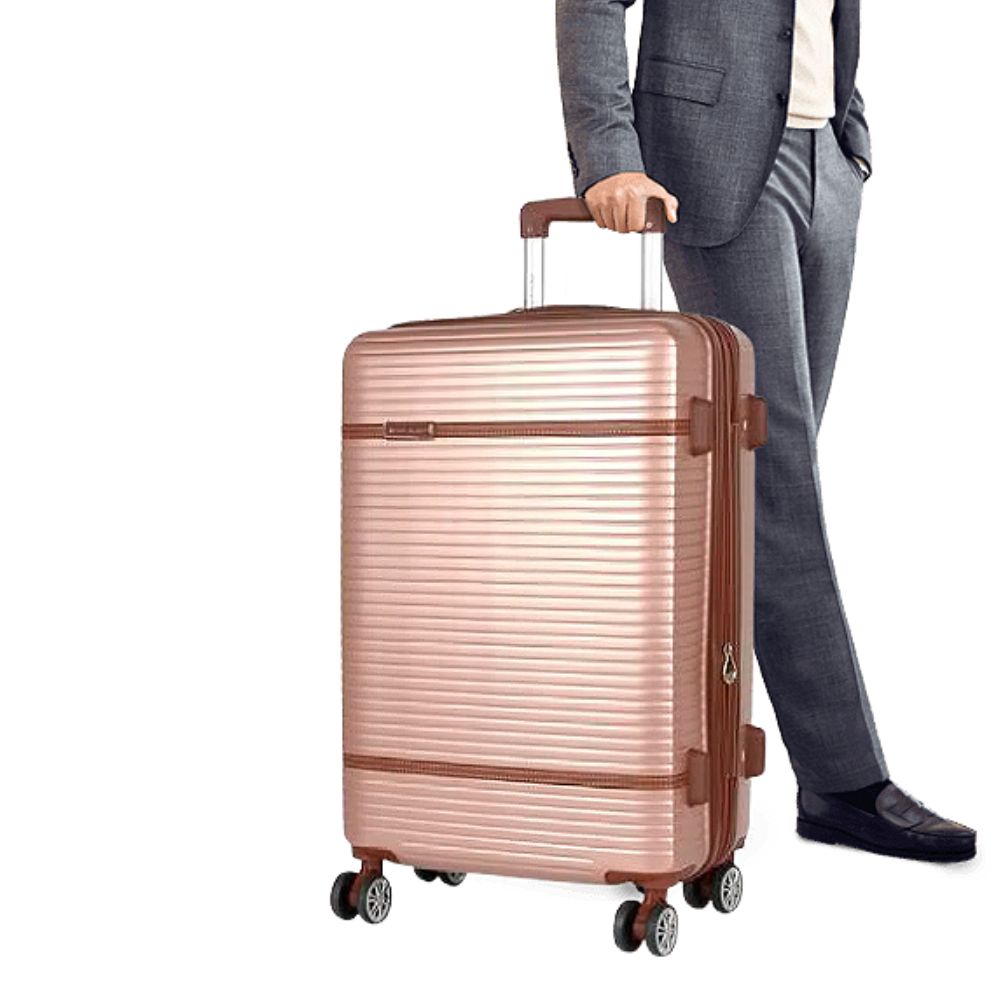 Mala De Viagem Grande Com Roda Dupla 360 Com Trava Embutida Tamanho G ...