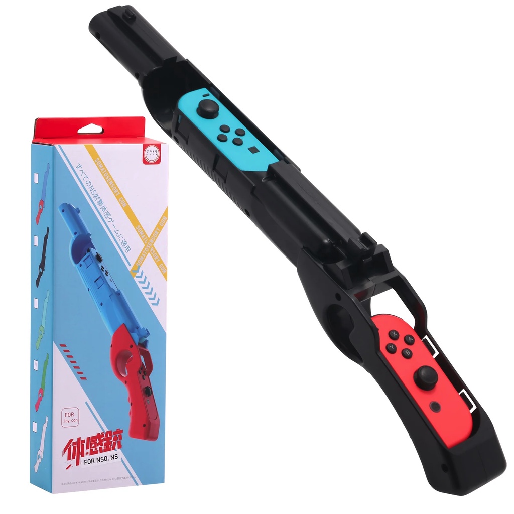 Suporte Grip Arma Para Controle Joy-con Nintendo Switch Splatoon Tipo ...