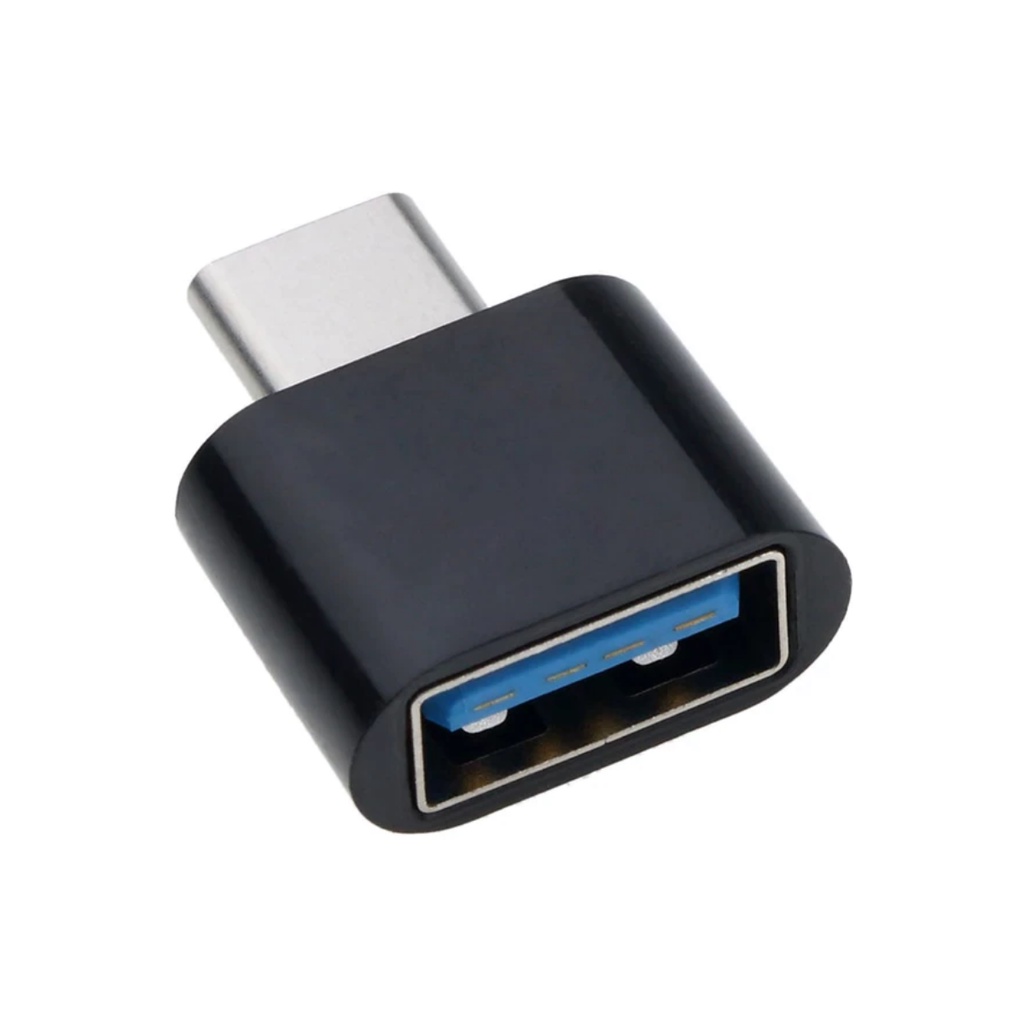 Adaptador Conector Otg Usb Fêmea 3.0 Para Usb Tipo C Macho | Shopee Brasil