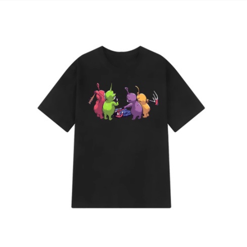 Camiseta Basica Camisa Terror Desenho Teletubbies Assassin Moda Punk ...