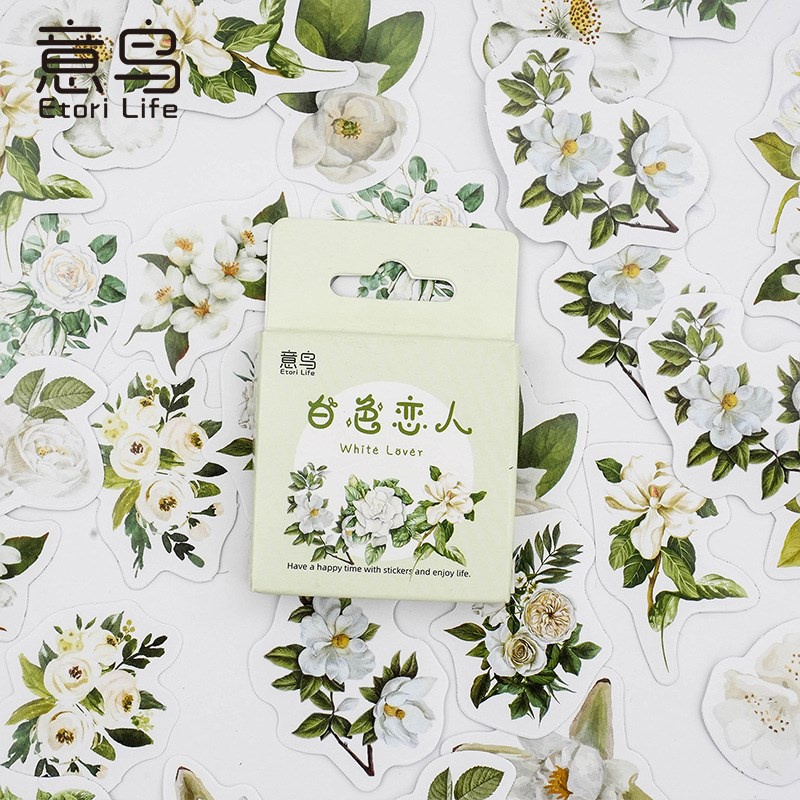 46 Pcs Adesivos Para Livros De Recortes Conjunto De Decorativos Nature ...