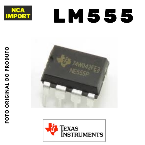 Circuito Integrado Lm555 / Ne555 | Shopee Brasil